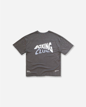 Boxing Club Washed Tee - Grey